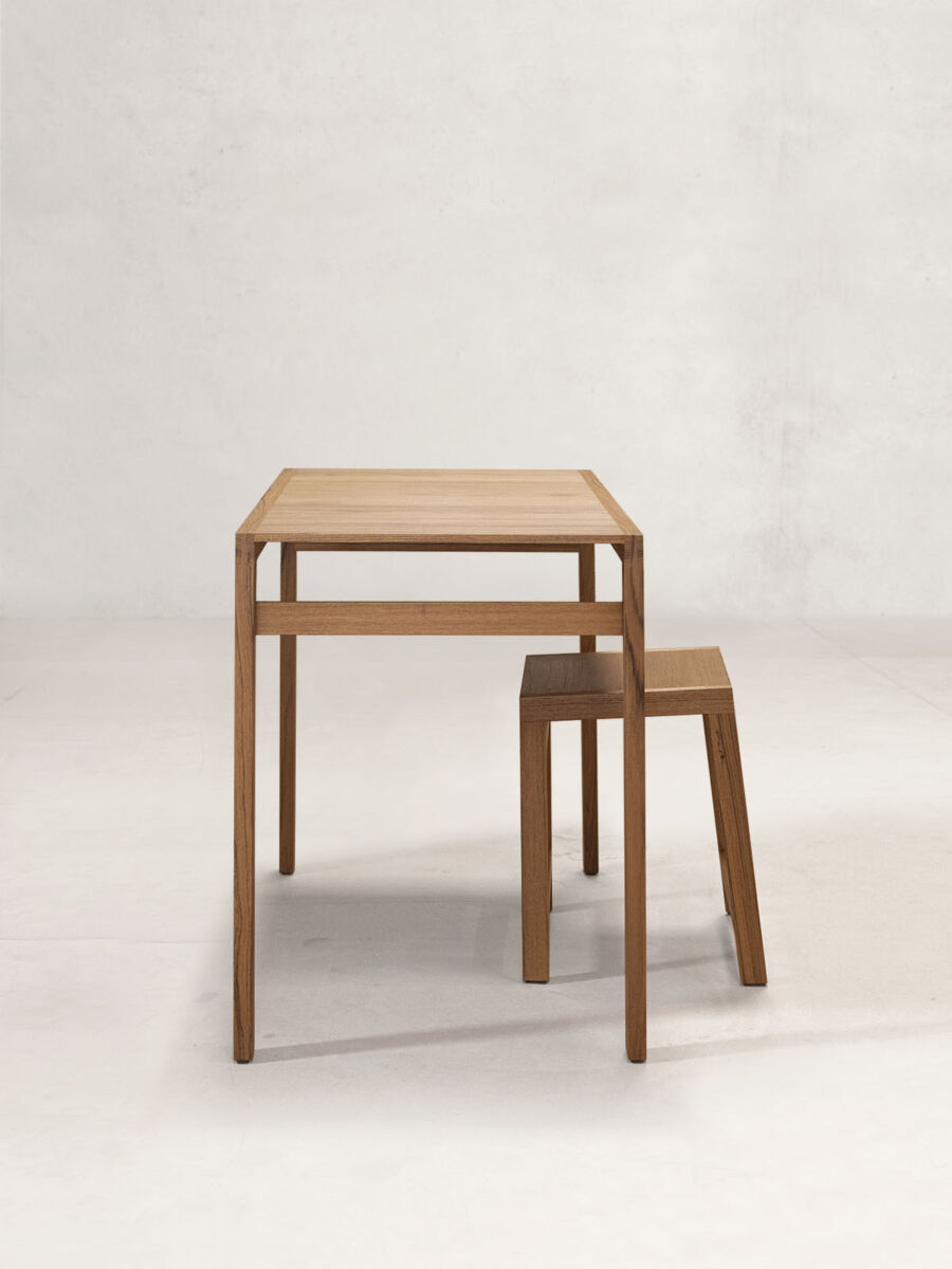 PHANTOM HANDS - Nandi Study Table & Stool - Tempo