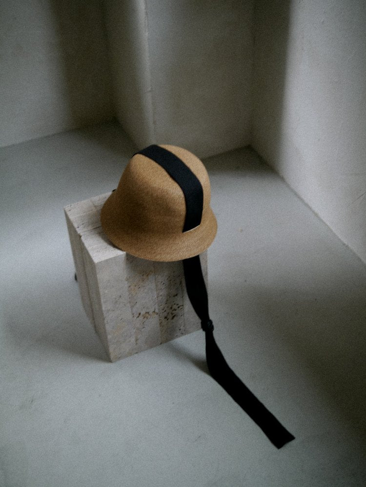 KAMARO'AN - Straw Braid Gourd Hat - Tempo