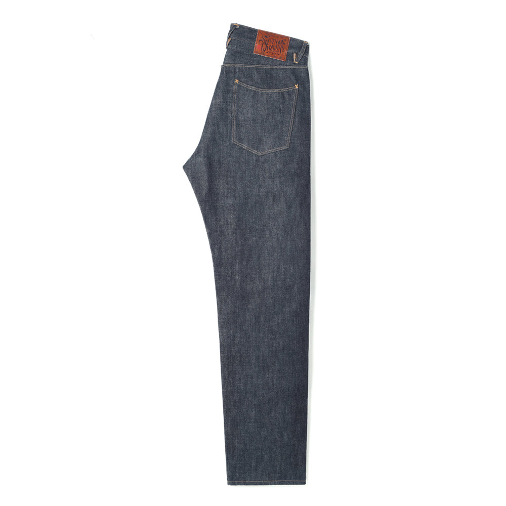 STEVENSON - ENCINITAS 13oz Selvedge Green-Cast Denim - High-Rise ...