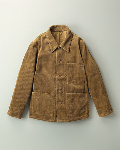 Soulive - Work Cover Jacket in Brown Corduroy - Tempo