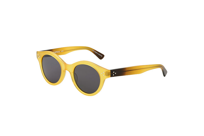 Kaneko Optical Co. - KJ-12 Sunglass in Yellow - Cellulose Acetate - Tempo